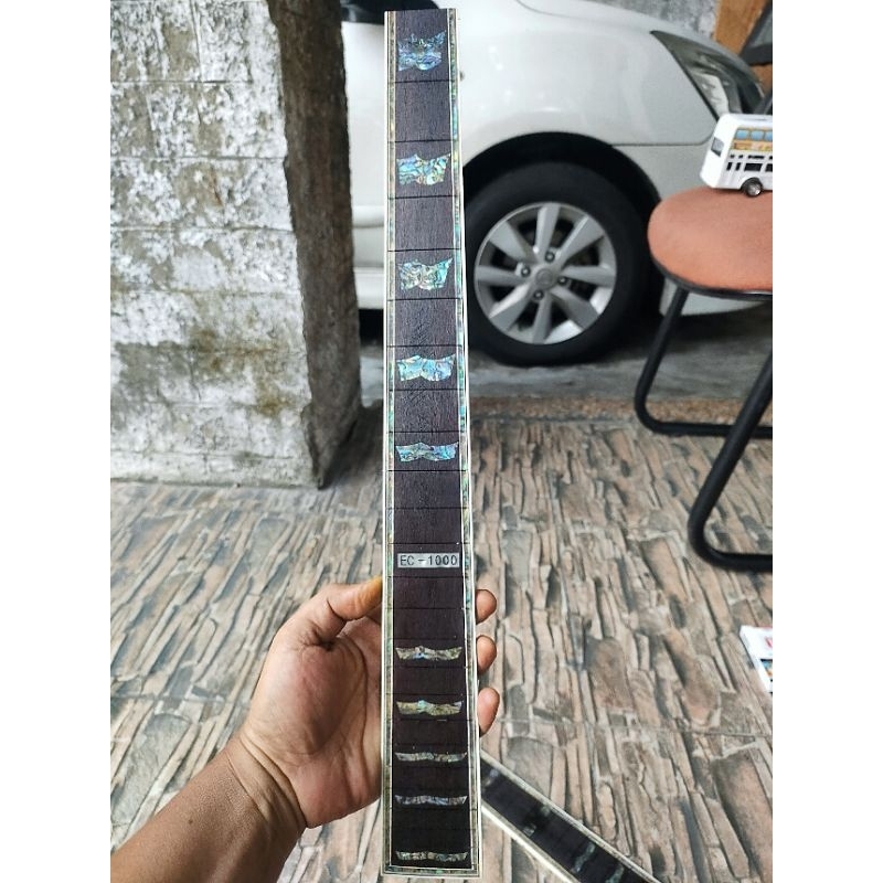 Esp LTD EC1000 DELUXE Fingerboard Fretboard Original Abalone 24F ...