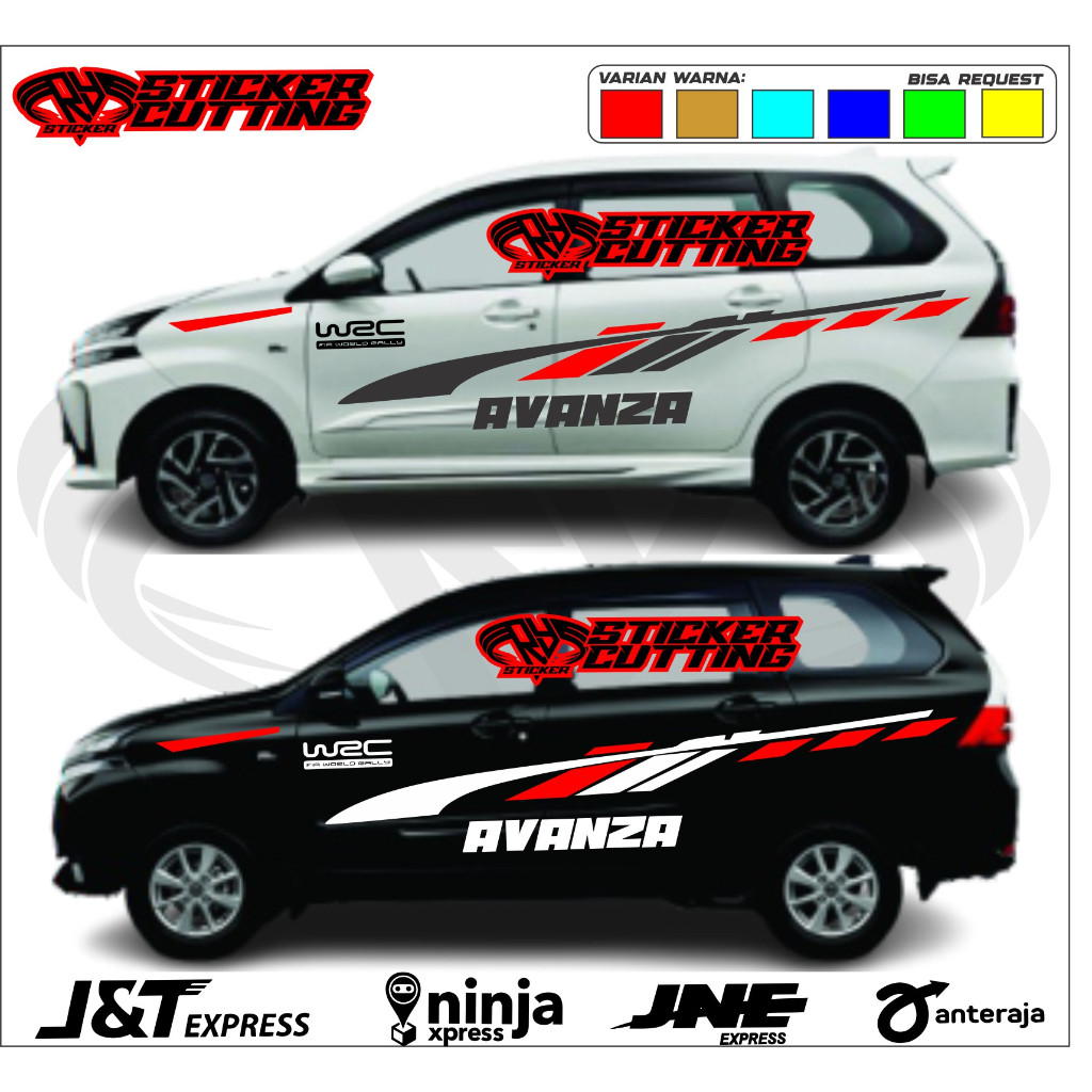 CUTTING AVANZA striping CAR STICKER | Shopee Philippines