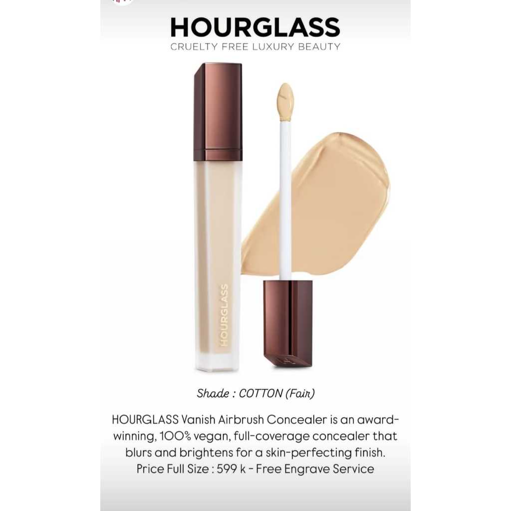 Hourglass Airbrush Concealer Full Size | Shopee Philippines