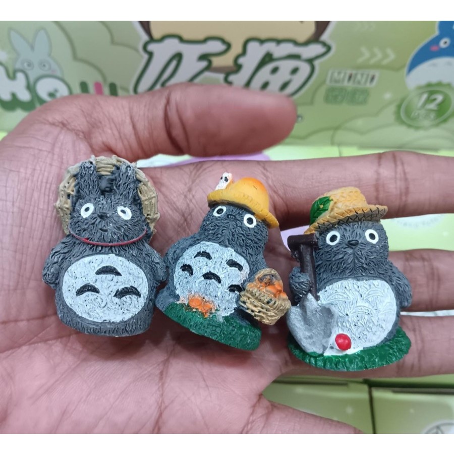 Totoro Miyazaki Hayao Blind Box Figure Totoro Resin | Shopee Philippines