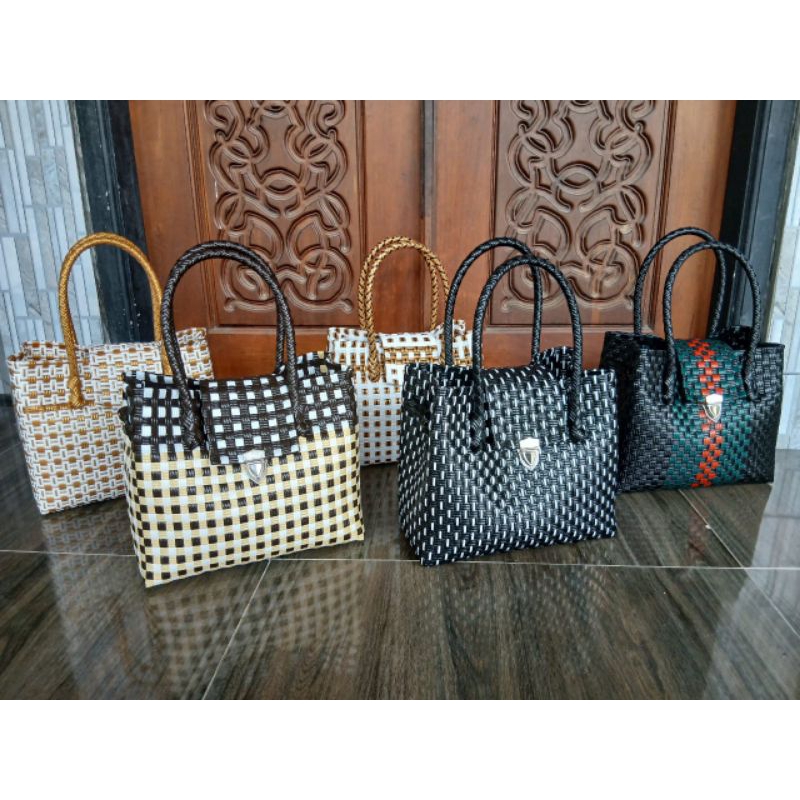 Closed jali Bag fits 4-5kg of rice/sugar / Women's bag / premium jali ...