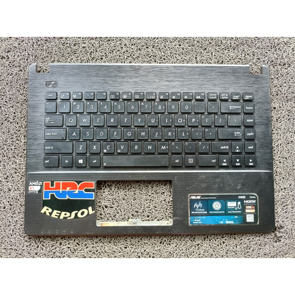 Asus X452 X452E Palmrest Keyboard Frame Top Case | Shopee Philippines