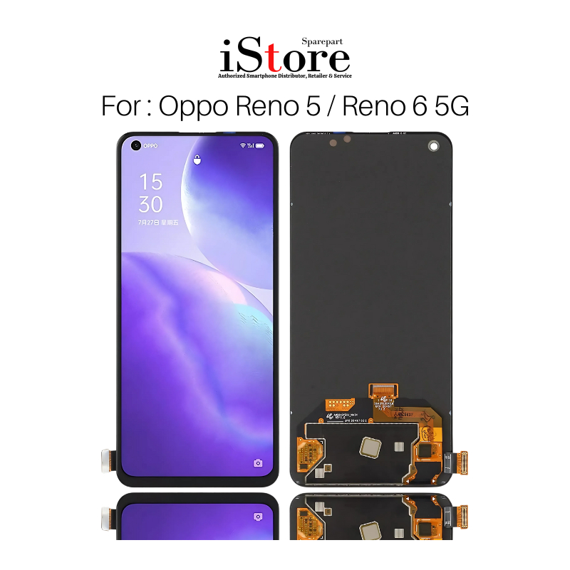 Istore Lcd Oppo Reno 5 5G / Reno 6 5G Oled Fullset Touchscreen Original ...