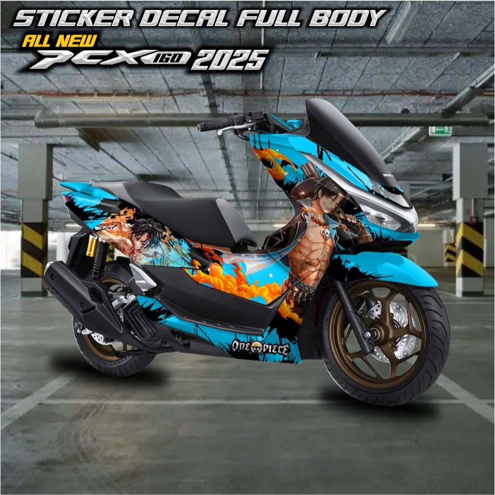 Pcx roadsync full body decal, latest 2025 honda PCX160 variation ...
