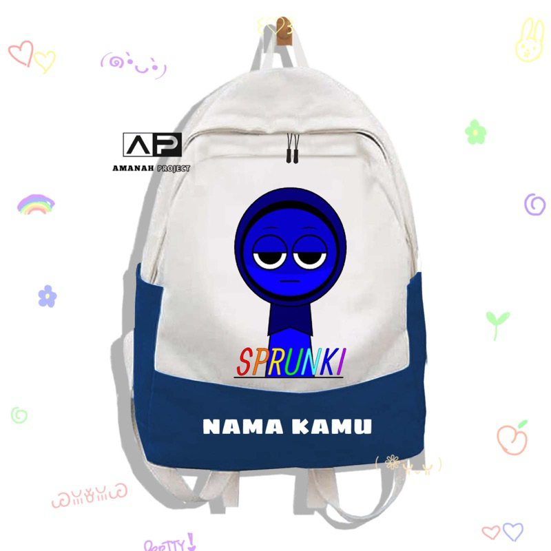 Latest Sprunki Jevin Bacpack School Backpack 1137 - Amanah Project ...