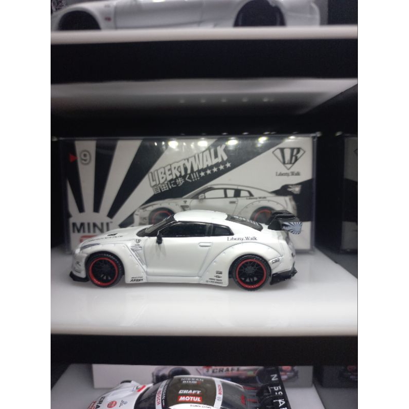 MiniGT LB Works Nissan GTR Matte White 9 (unseld) | Shopee Philippines