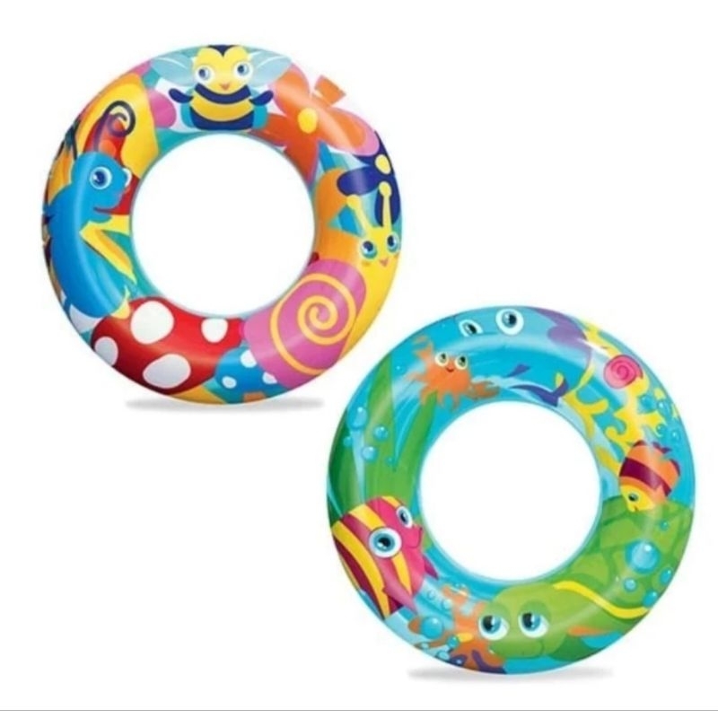 Bestway 36013 Children's Round Swimming Float Tube | Shopee Philippines