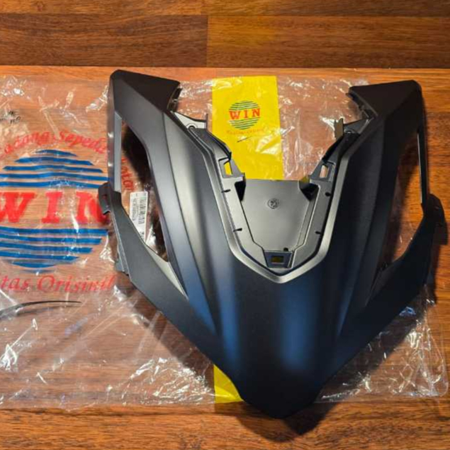 HITAM Brand WIN VARIO 160 DOFF CABUS BLACK FRONT BODY SHIELD COVER ...