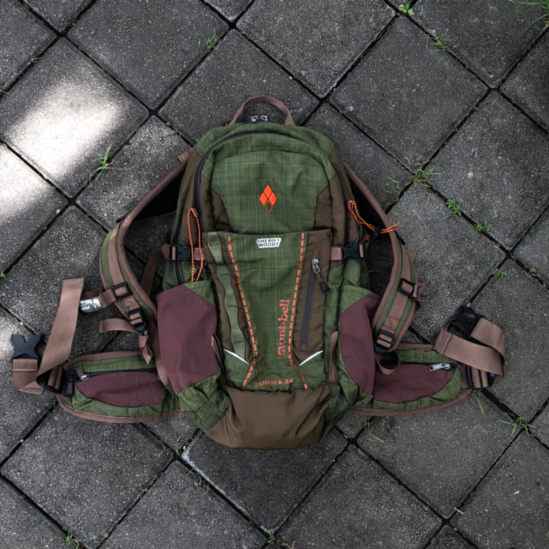 Used second hand Montbell Summit 26L Waterproof Bodypack not arcteryx ...