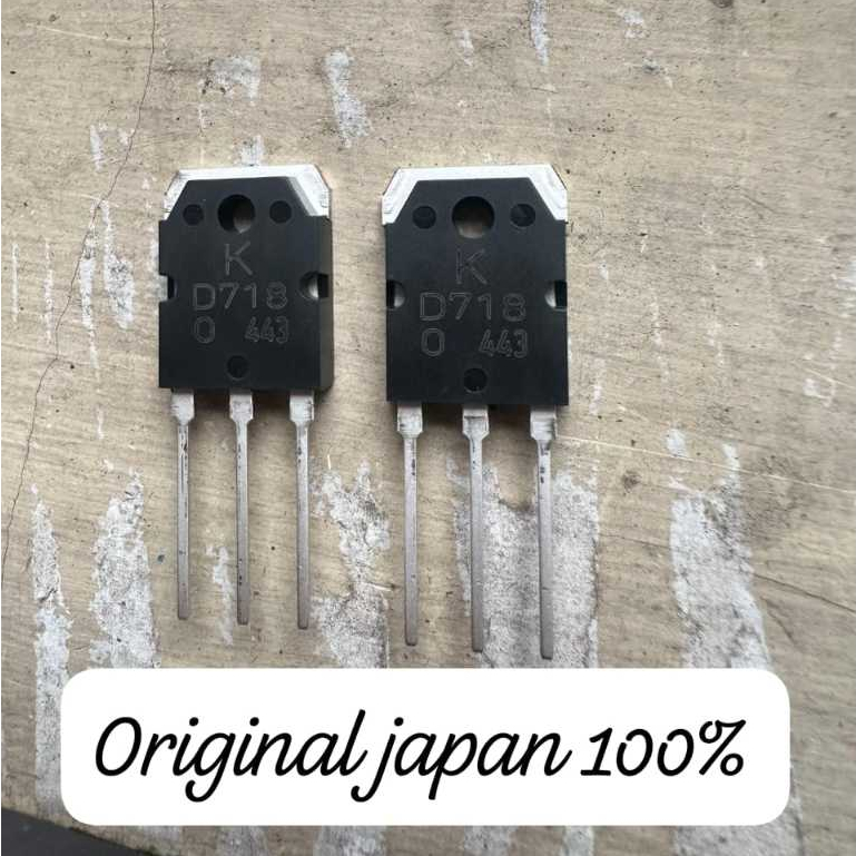 TRANSISTOR D 718 SMALL ORIGINAL | Shopee Philippines