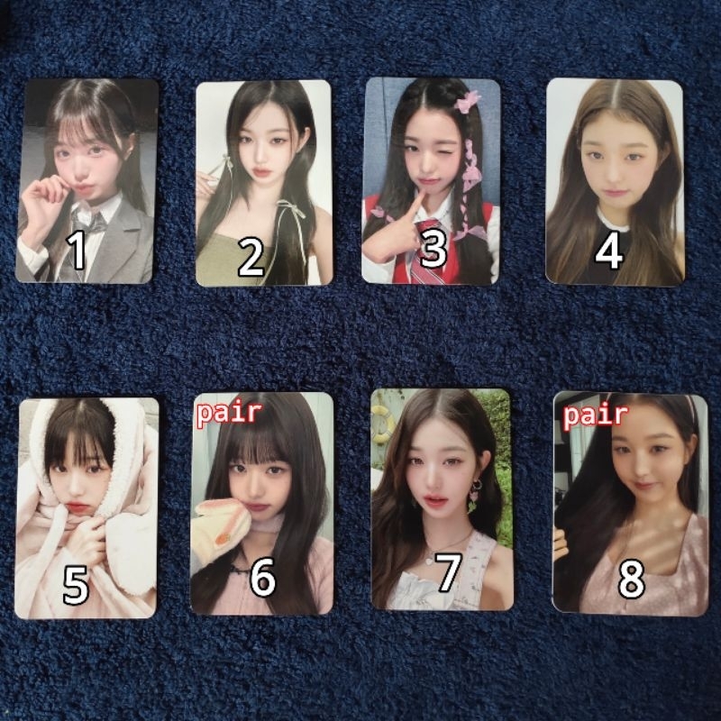 Read Desk) Wonyoung IVE IZ*ONE Official Photocard | Shopee Philippines