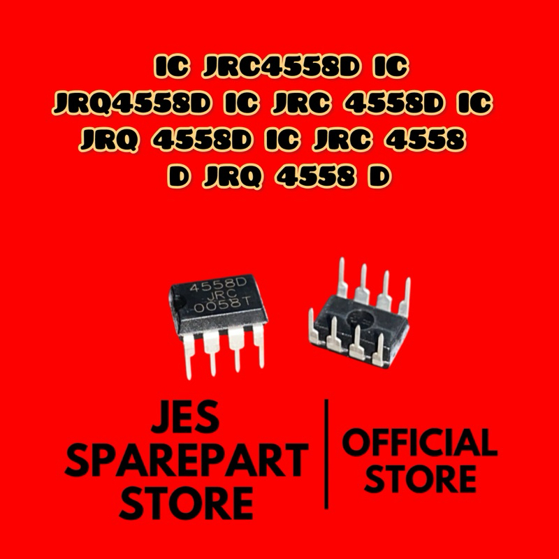 Ic JRC4558D IC JRQ4558D IC JRC 4558D IC JRQ 4558D IC JRC 4558 D JRQ ...