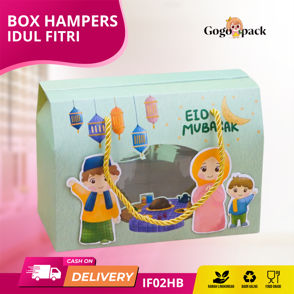 Eid Hampers Box / Eid Cake Hamper Bag / Eid Al-Fitr Hamper Box | IF02HB ...