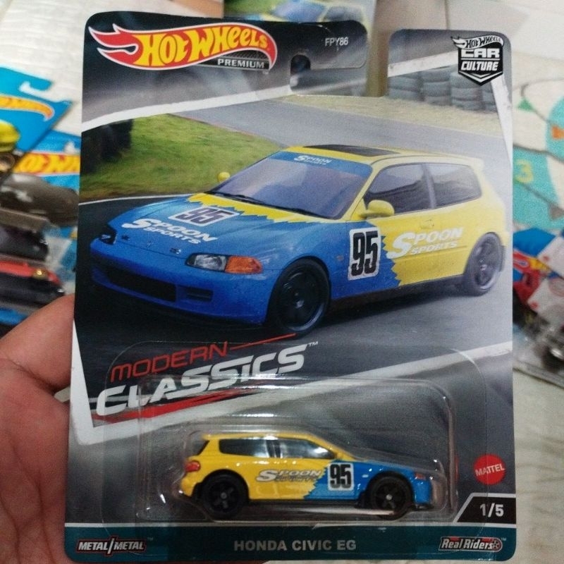 Hotwheels Honda Civic EG Spoon Modern Classics | Shopee Philippines