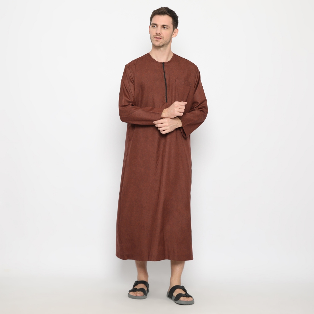 Shohib EMIRAT LONG SLEEVED MEN'S GAMIS 02 | Shopee Philippines