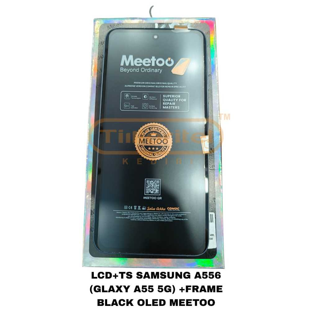 Lcd+ts SAMSUNG A556 (GLAXY A55 5G) + FRAME BLACK OLED MEETOO | Shopee ...