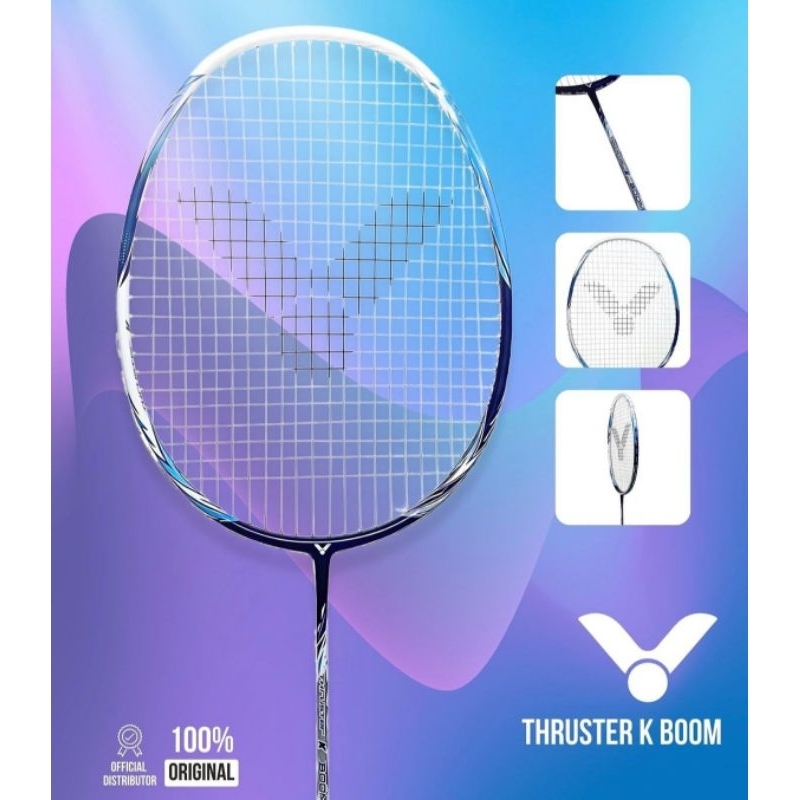 Victor THRUSTER K BOOM ORIGINAL BADMINTON RACKET | Shopee Philippines