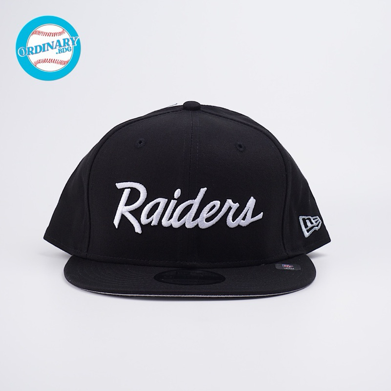 New Era Original Las Vegas Raiders 9fifty Script Hat | Shopee Philippines
