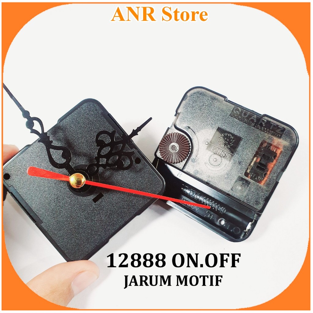 MESIN Original SKP Quartz 12888 On Off Wall Clock Machine, Durable ...