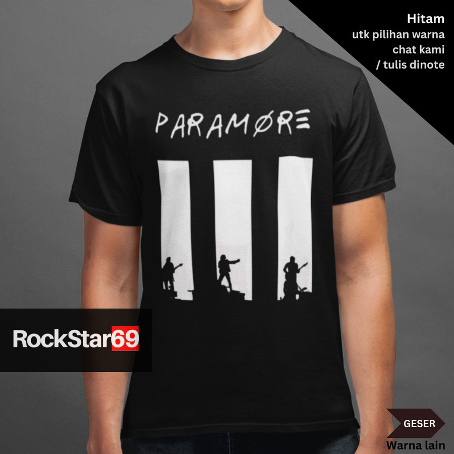 Paramore Band T-shirts 4 Sizes XS - 7XL BigSize Jumbo Adult T-shirts ...