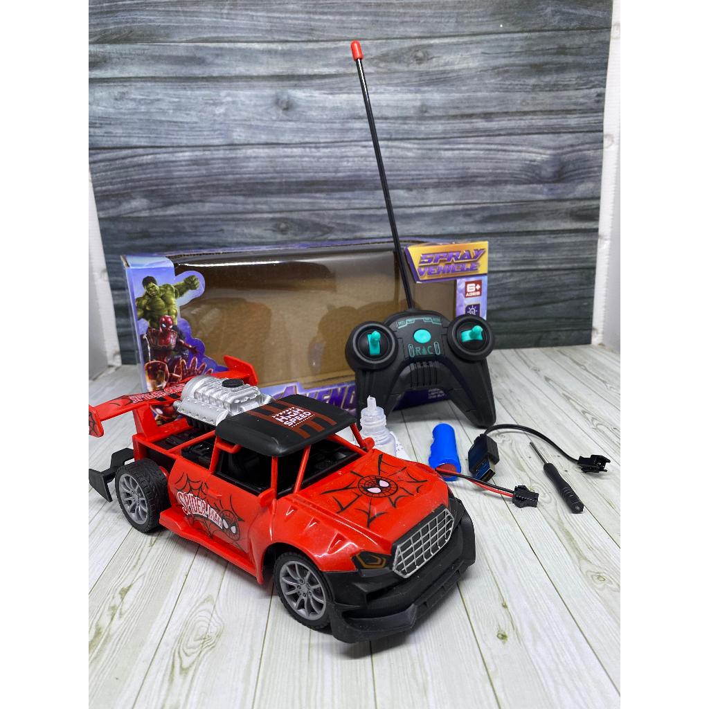 Children's Toy Remote CAR RC SPRAY CAR AVENGERS HIGH SPEED 6688 ...