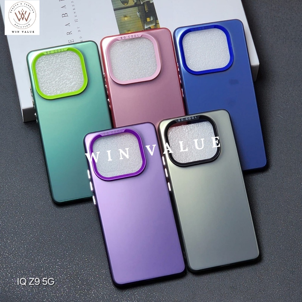 Case Iqoo Z9 5G Iqoo Z9X 5G Case HYBRID IMD Color Plate Hologram SO ...