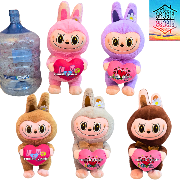 Jumbo Size Labubu The Monsters Exciting Macaron Love Valentine Doll ...