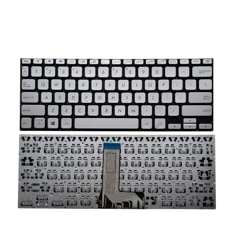 Asus A409 X409 A416 P1410 X415 SILVER KEYBOARD | Shopee Philippines
