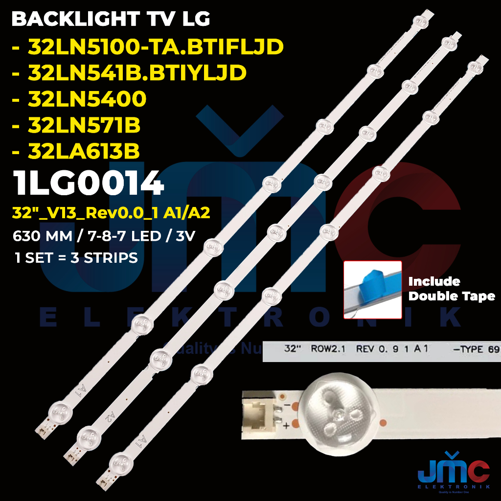 LG 32 Inch TV Backlight 32LN5100-TA.BTIFLJD 32LN541B.BTIYLJD 32LA613B ...