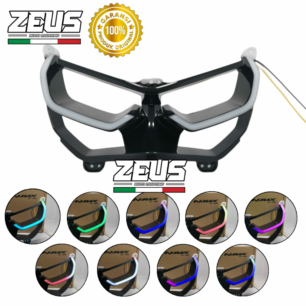 Nmax Front DRL Eyebrow Lights New RGB Plus Nmax Eyebrow Frame Nmax ...