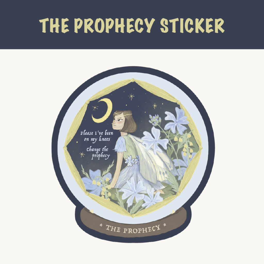 Taylor Swift The Prophecy Sticker | Shopee Philippines