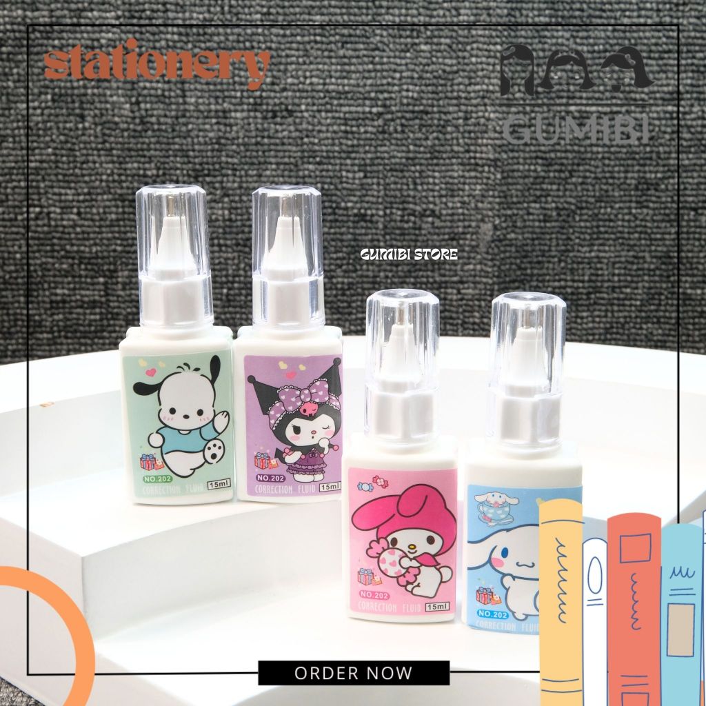Liquid CORRECTION TAPE SANRIO TIP Box EX SANRIO Box Liquid Pen Eraser ...
