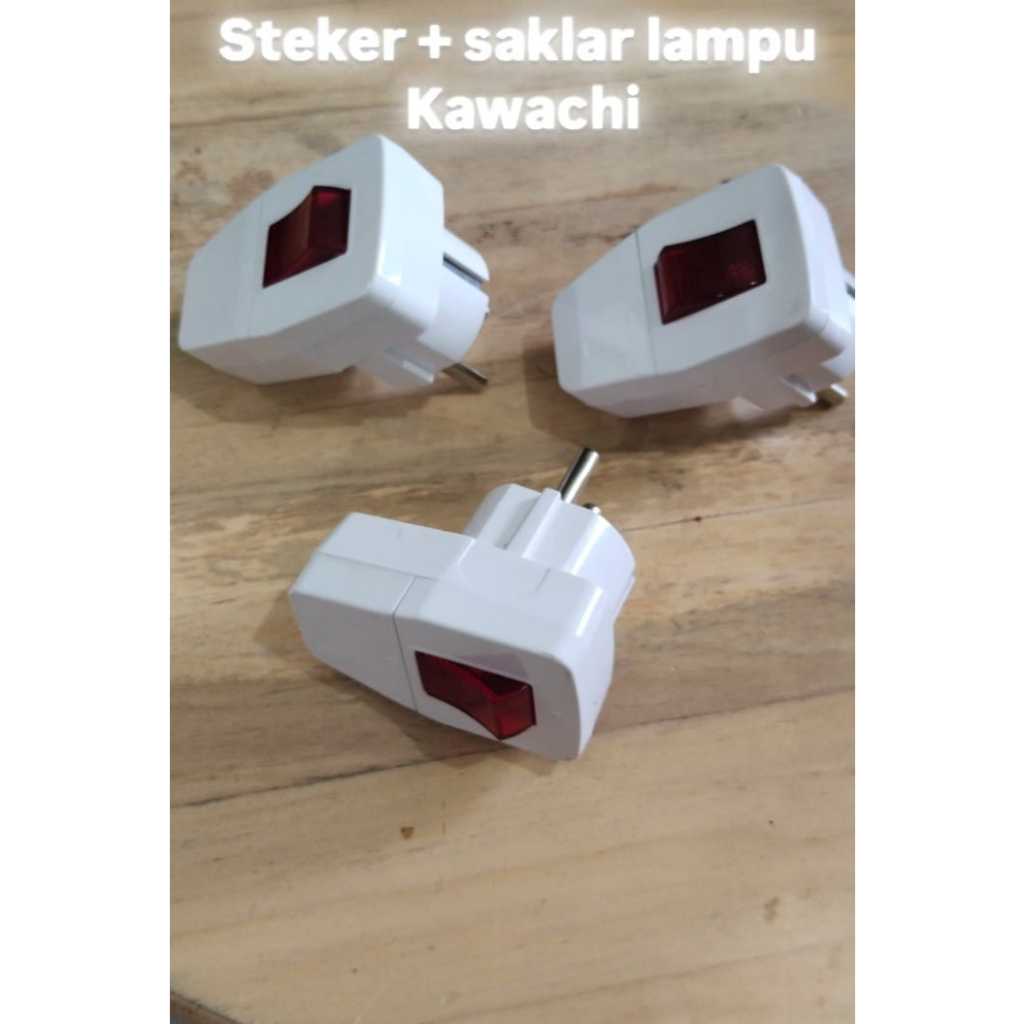 PUTIH Switch Plug+White Light/Light Switch Plug/On Off Light Switch ...