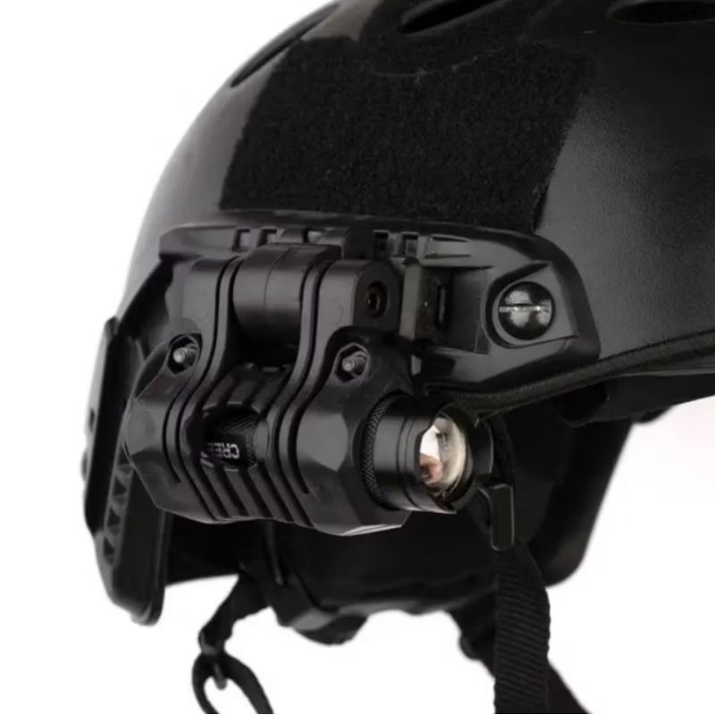 Flashlight Mount/Helmet Flashlight/rail adapter tactical Helmet Mount ...