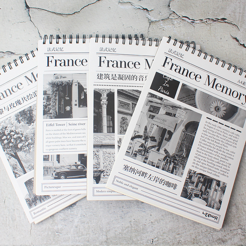 Sketch Book A4 Lenwa Youth & France Memory 50 Sheets | Shopee Philippines