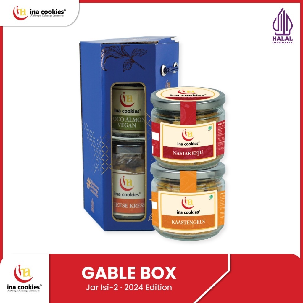 Ina Cookies Hampers Gable Box JAR (WITHOUT CAKE) | Shopee Philippines