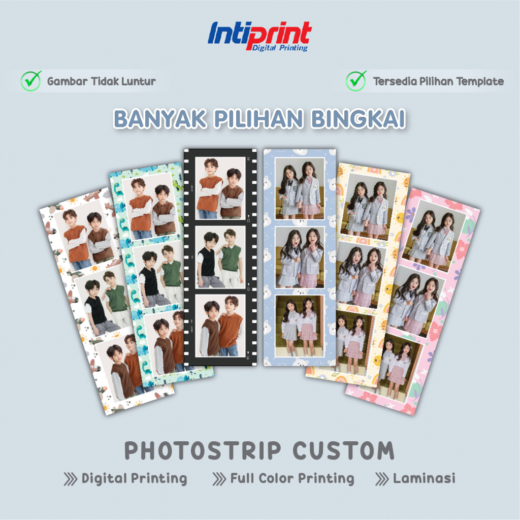 Custom Photostrip Print [EVERYDAY] Anti-Fade Photo Strip Print Full ...