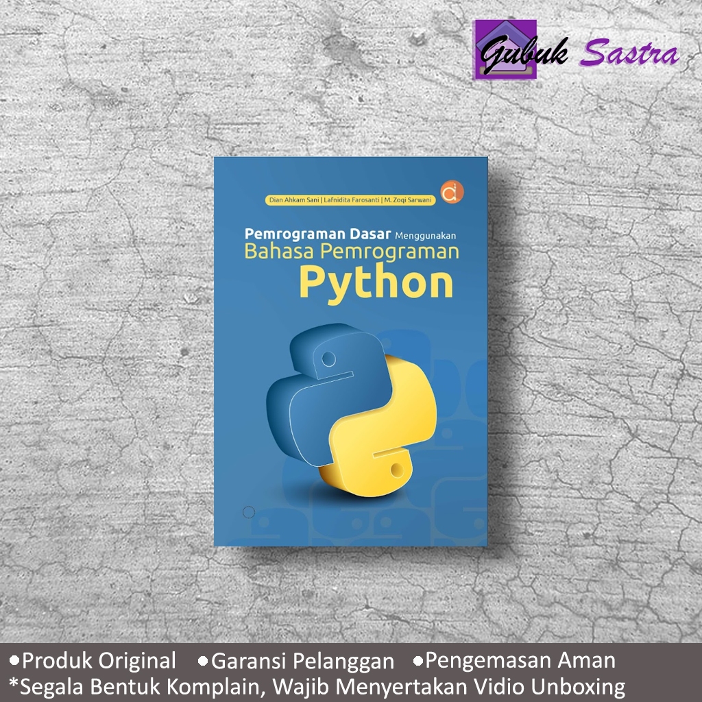 Basic Programming Book Using Python Programming Languages - Dian Ahkam Sani | Shopee Philippines