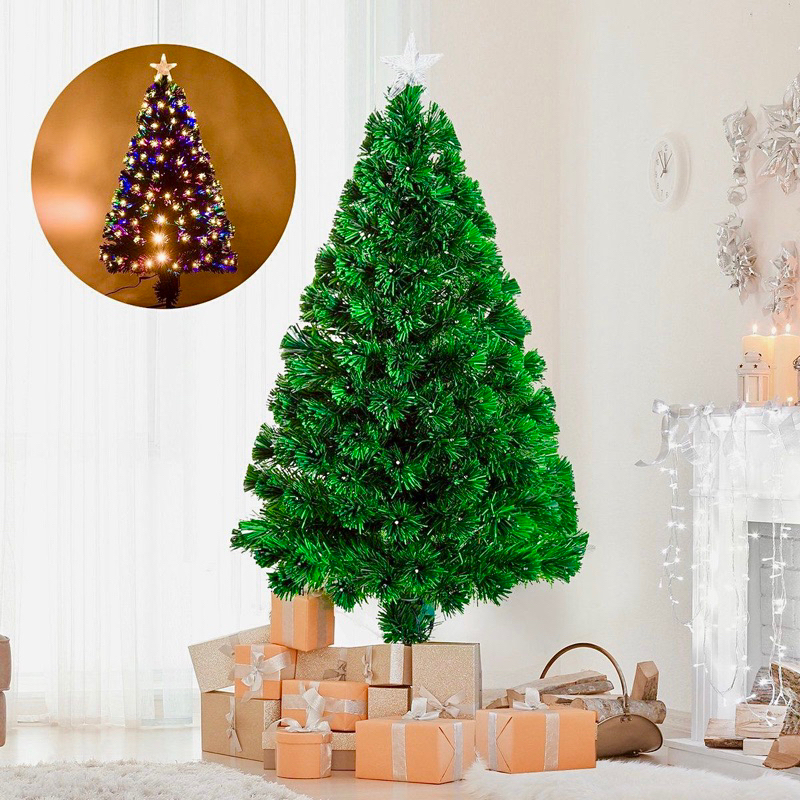Portable Christmas Tree Plain PVC Christmas Tree and Pine Large Small ...