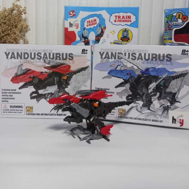 Diy ZOIDS 1:50 Dinosaur Yandusaurus Dinosaur Model Kits DIY Swivel ...
