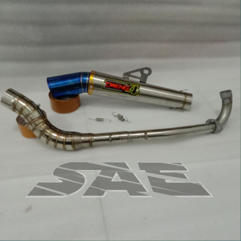 Open Spec daeng sai4 exhaust for Xrm 125 Xrm 110 wave 125 wave 100 110 ...