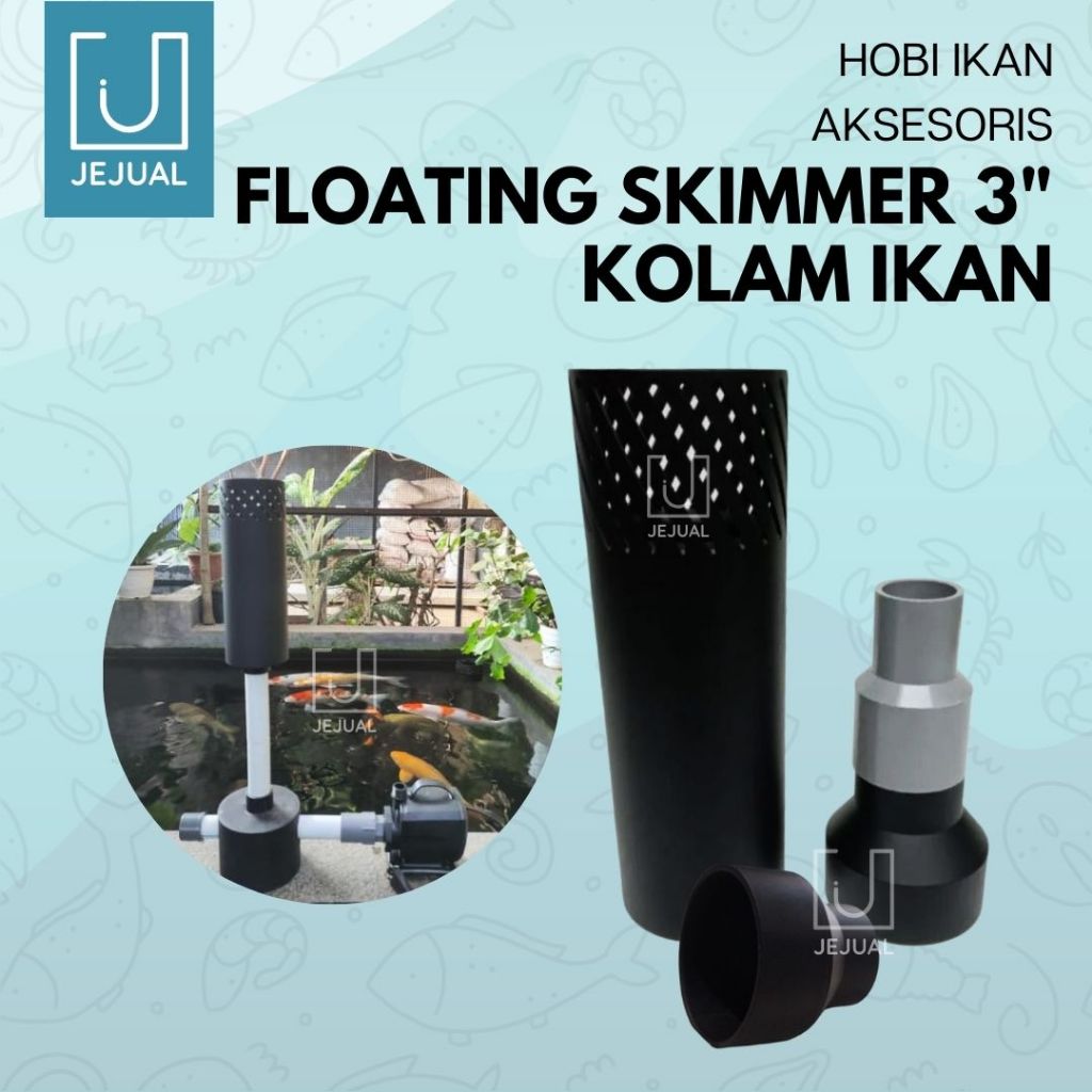 Koi Pond Skimmer SKIMMER FLOATING Skimmer FLOATING 3/2/1/1.5 inch ...