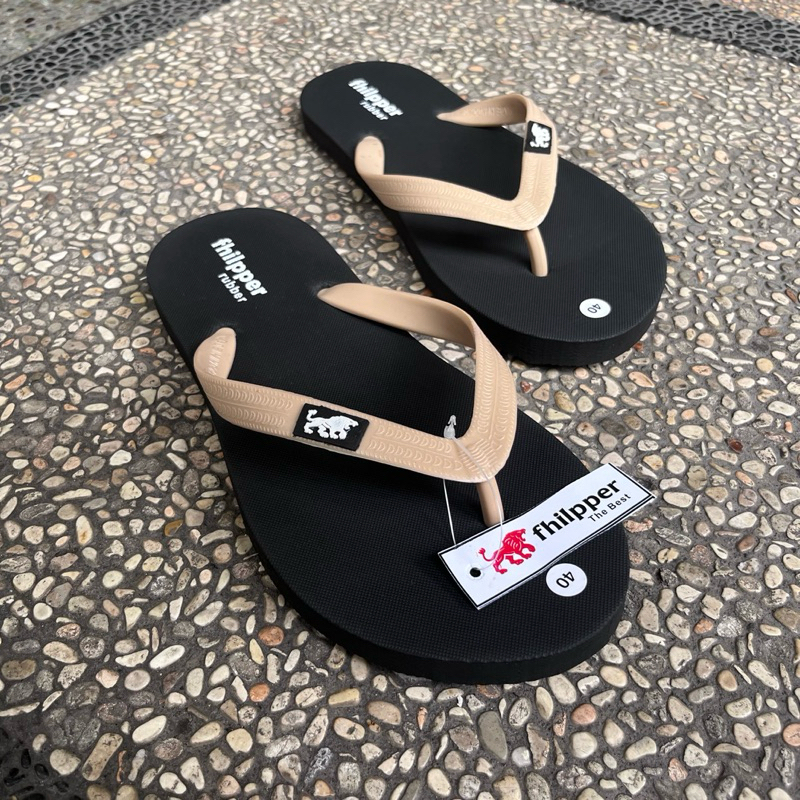 Women's Women's FHILPPER PREMIUM Plain Bottom Flip-flops Sandals ...