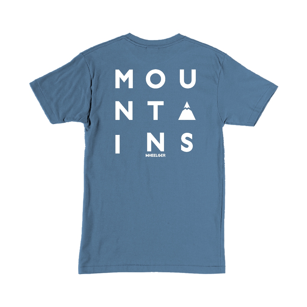 Wheelger Mountain Block Tshirt | Shopee Philippines