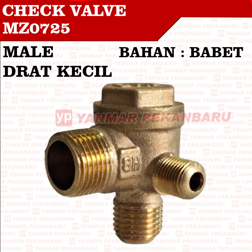 MZ0725 CHECK VALVE CLAMP MALE TUBE SMALL DRAT PORTABLE WIND COMPRESSOR ...