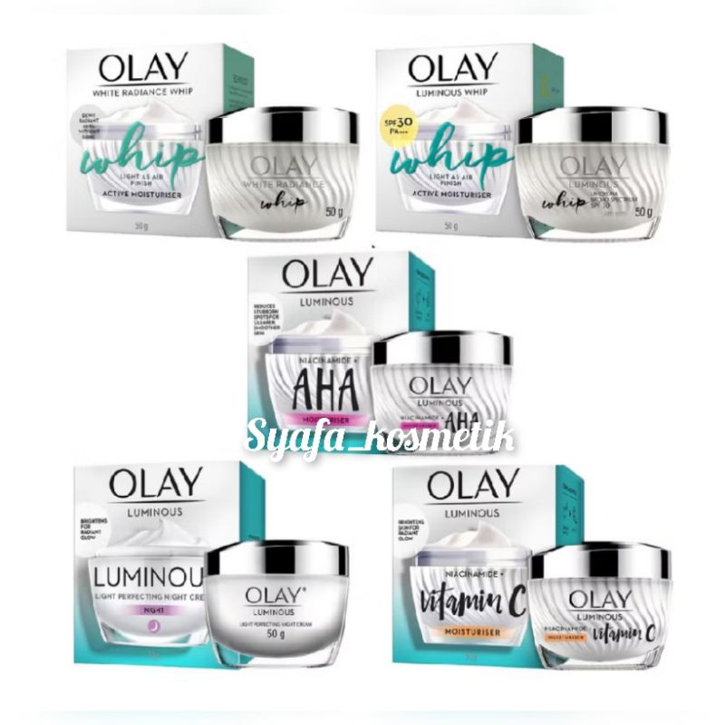 Olay White Radiance Whip Light as air finish Activ Moisturizer CREAM ...