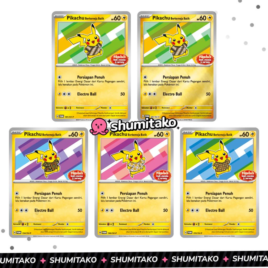 Pokemon TCG Cards Pikachu Cards in the Xatu Staryu Flower Hologram ...