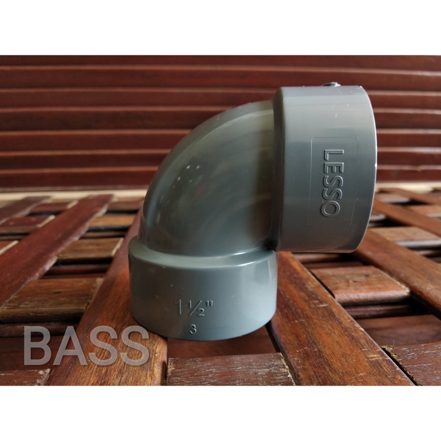 Elbow PVC LESSO D 90 1 1/2 inch Knee Keni Pipe Connection Fitting ...