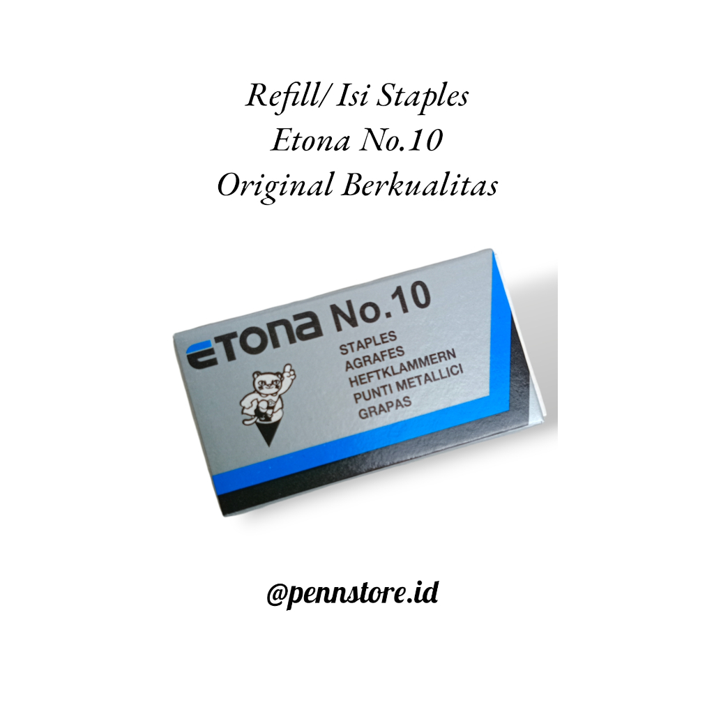 Etona No.10 Staple Refill - Original Quality (pcs) | Shopee Philippines