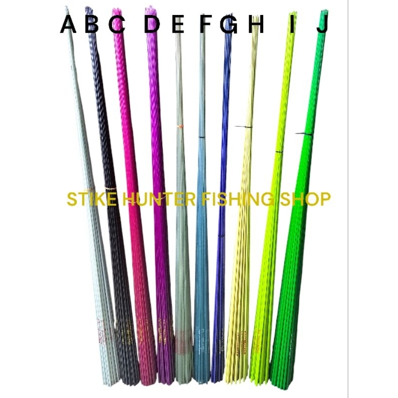 BLANK FIBER RODS / SOLID FIBER STICKS 120CM RIGID READY TO ASSEMBLY ...